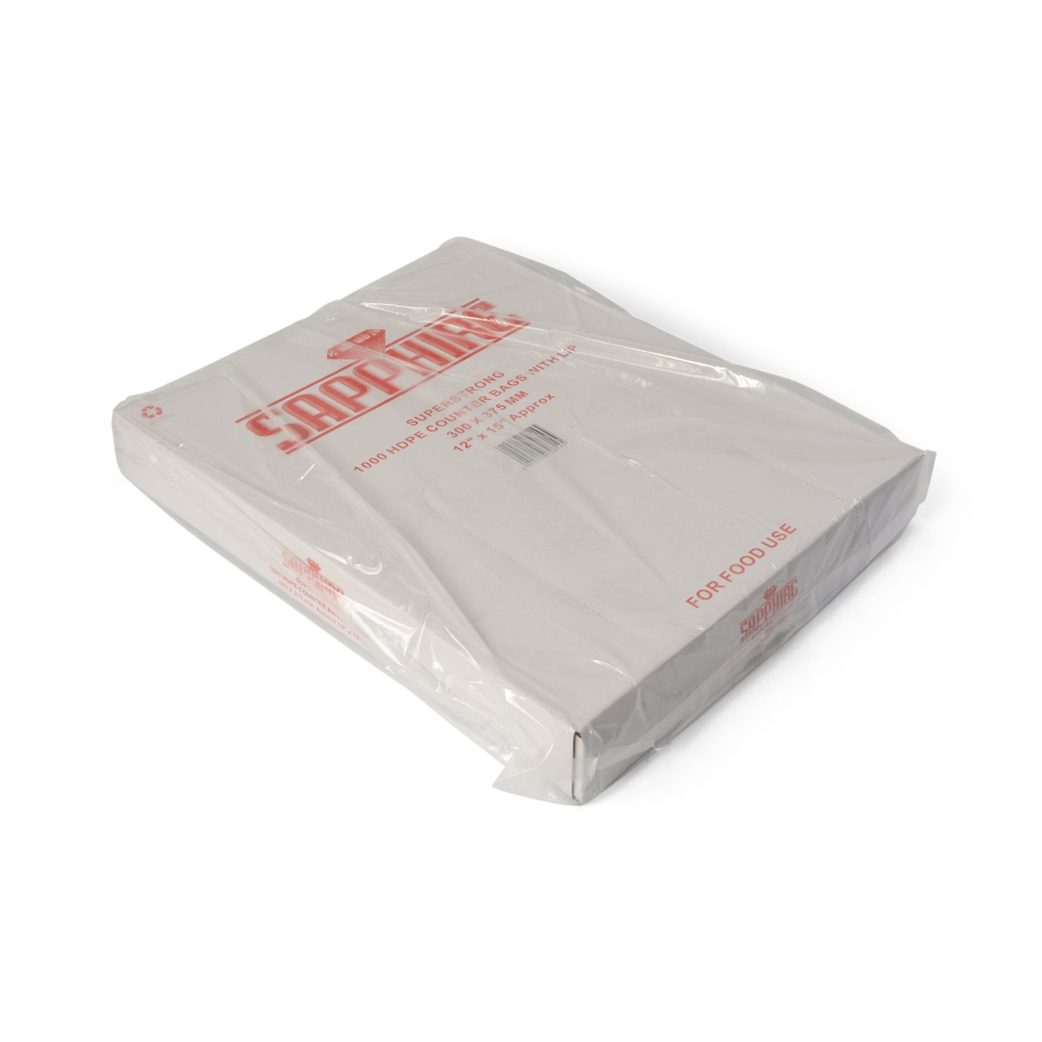 5000 pcs (12"x15") 300mm x 360mm+15mm Lip White Lipped Boxed Counter B ...