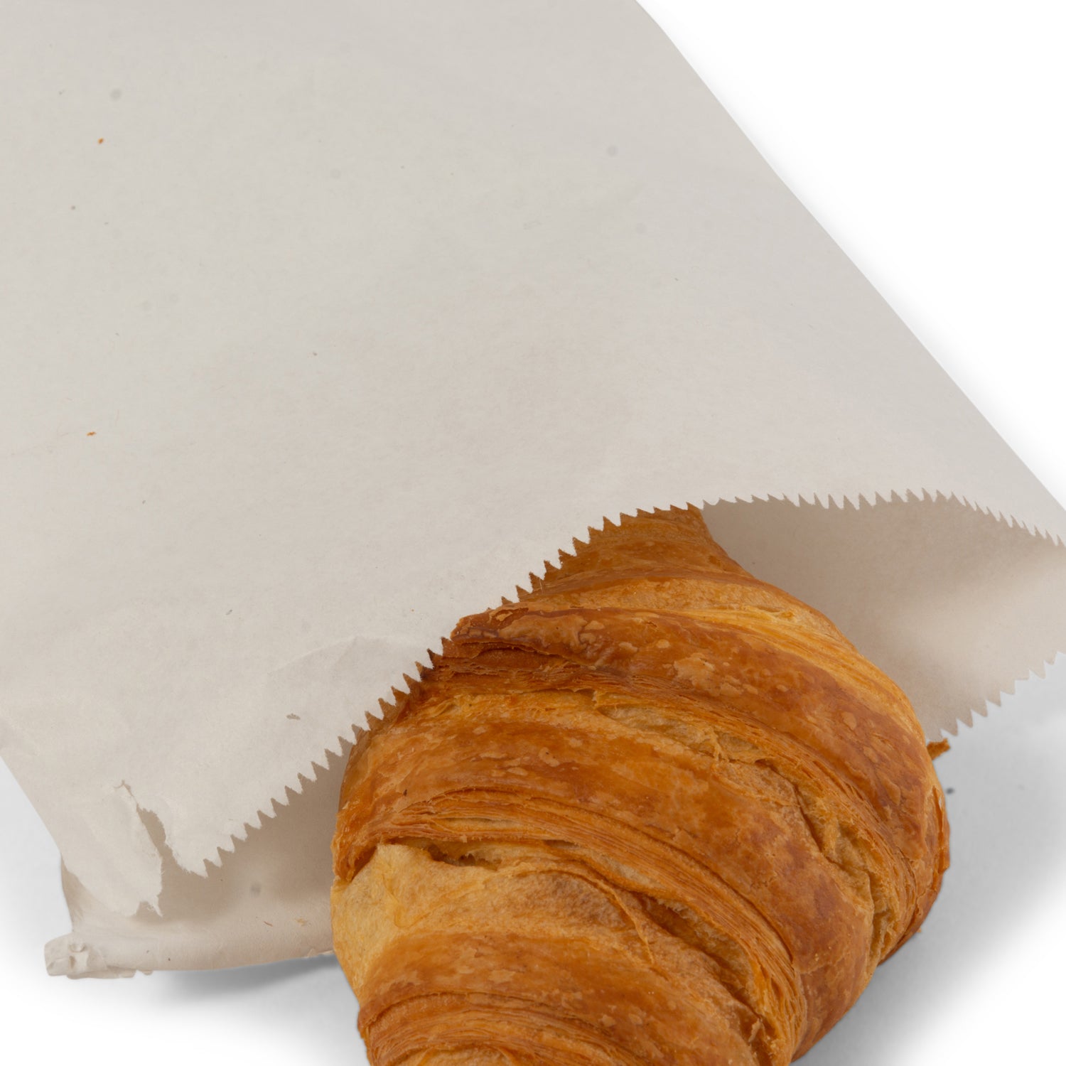 1000 pcs 175mm x 225mm (7 x 9") White Paper Counter Bags – LPack.co.uk