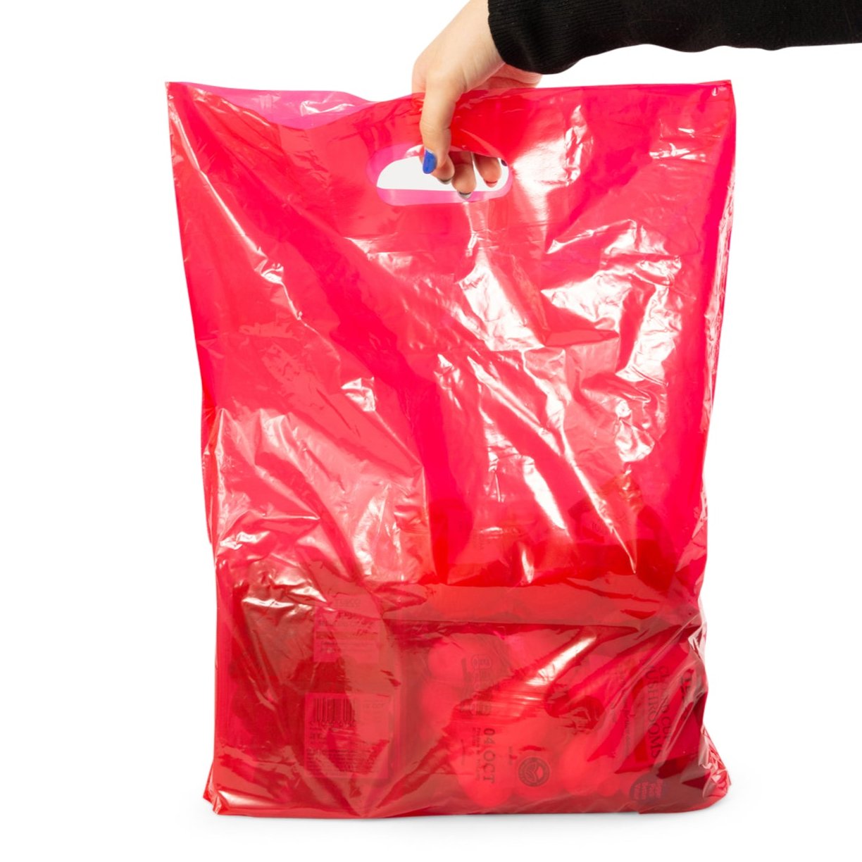 375mm x 450mm+75mm OBG Red Punch Out Patch Handle | L-Pack – LPack.co.uk