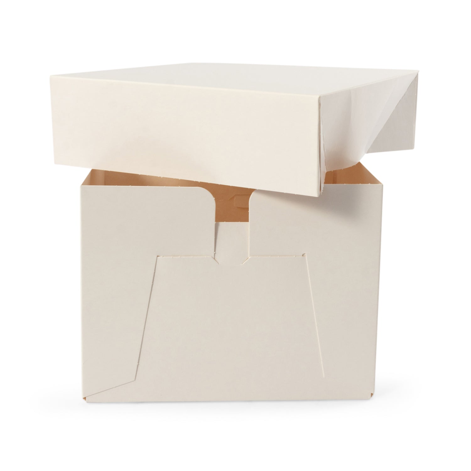 50 pcs (8") 200mm Square 2 Piece Cake Box – LPack.co.uk