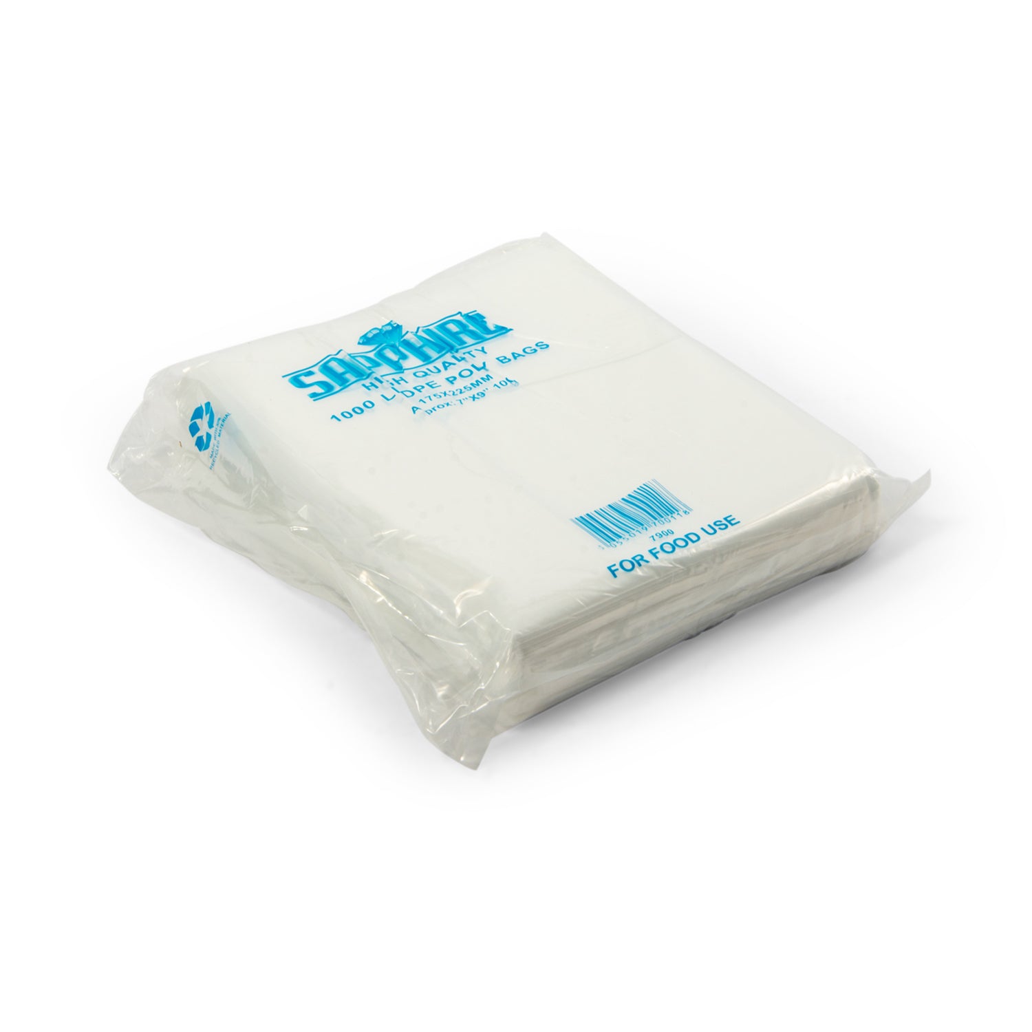 7" x 9" 100g Poly Bags | L-Pack – LPack.co.uk