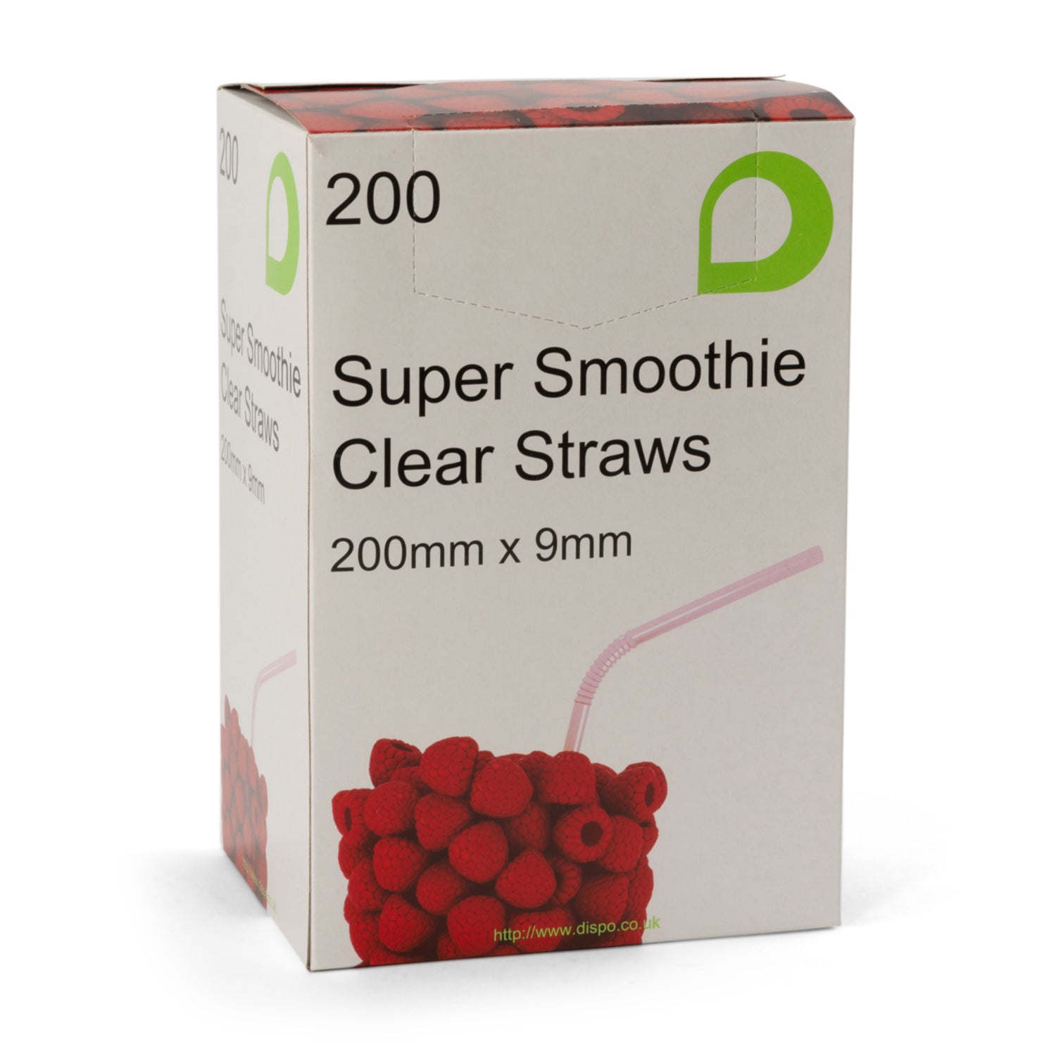 Clear Jumbo Smoothie Straws | L-Pack – LPack.co.uk