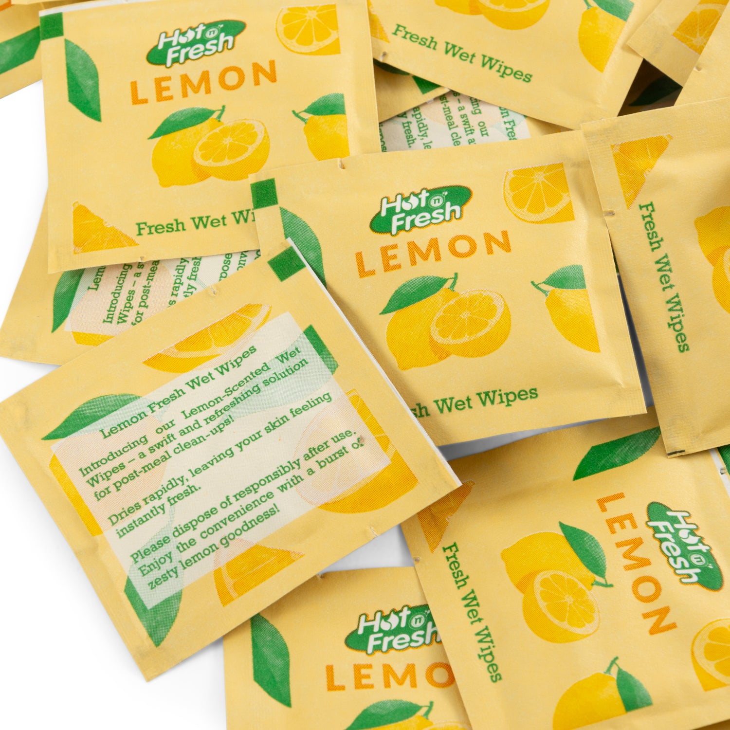 1000 Lemon Wet Wipes | L-Pack – LPack.co.uk