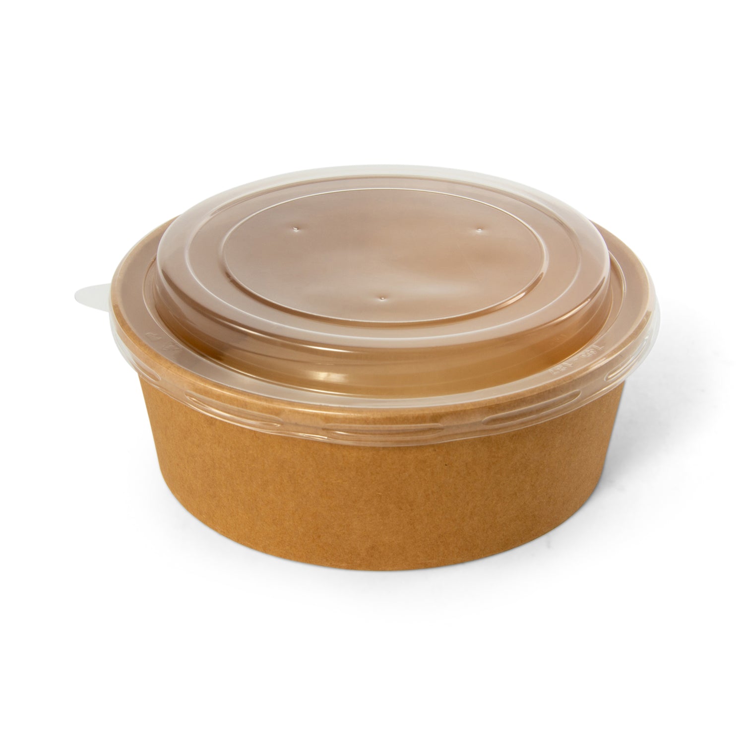 200 pcs 1080cc 38oz Kraft Food Bowls & Lids – LPack.co.uk