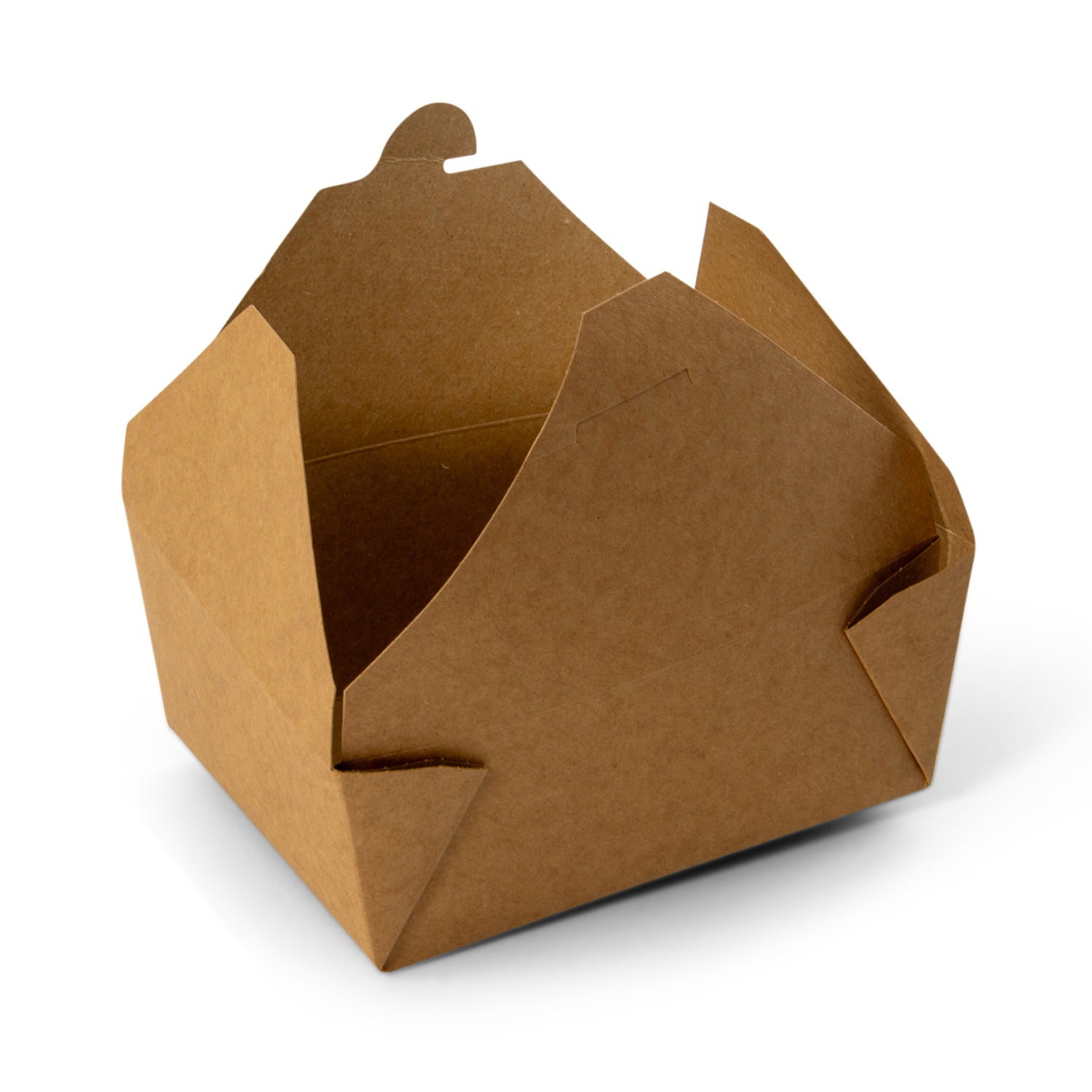 No.8 Kraft Brown Takeaway Leakproof Box | L-Pack – LPack.co.uk