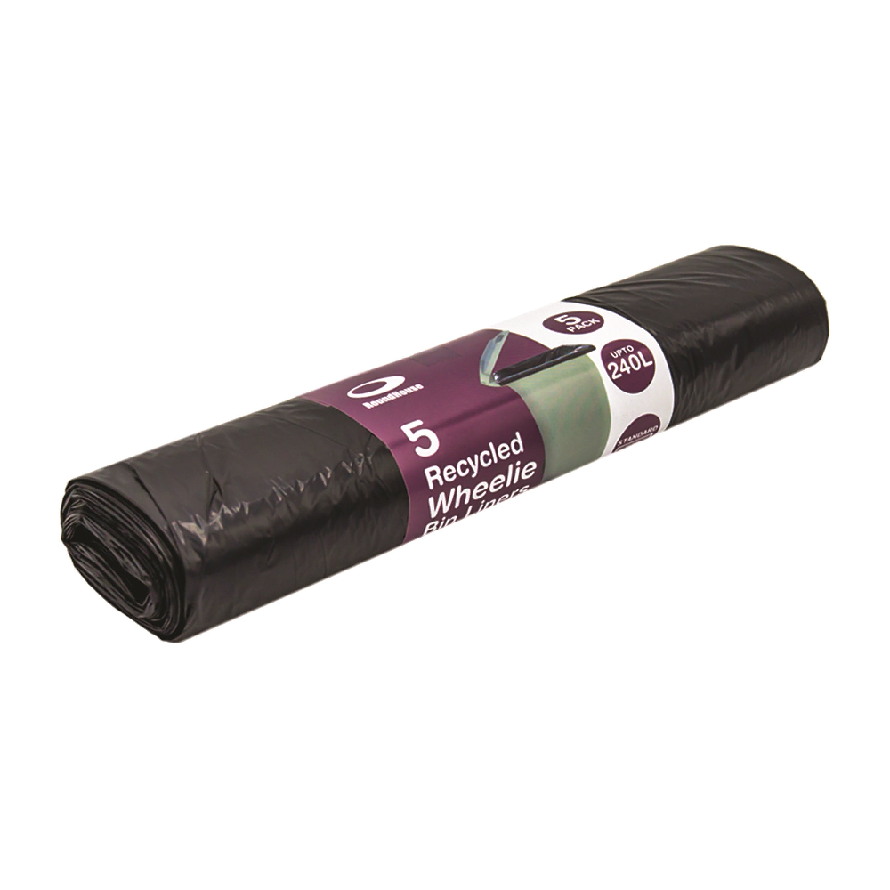 24 Rolls Black Wheelie Waste Refuse Sacks Bin Liners – LPack.co.uk