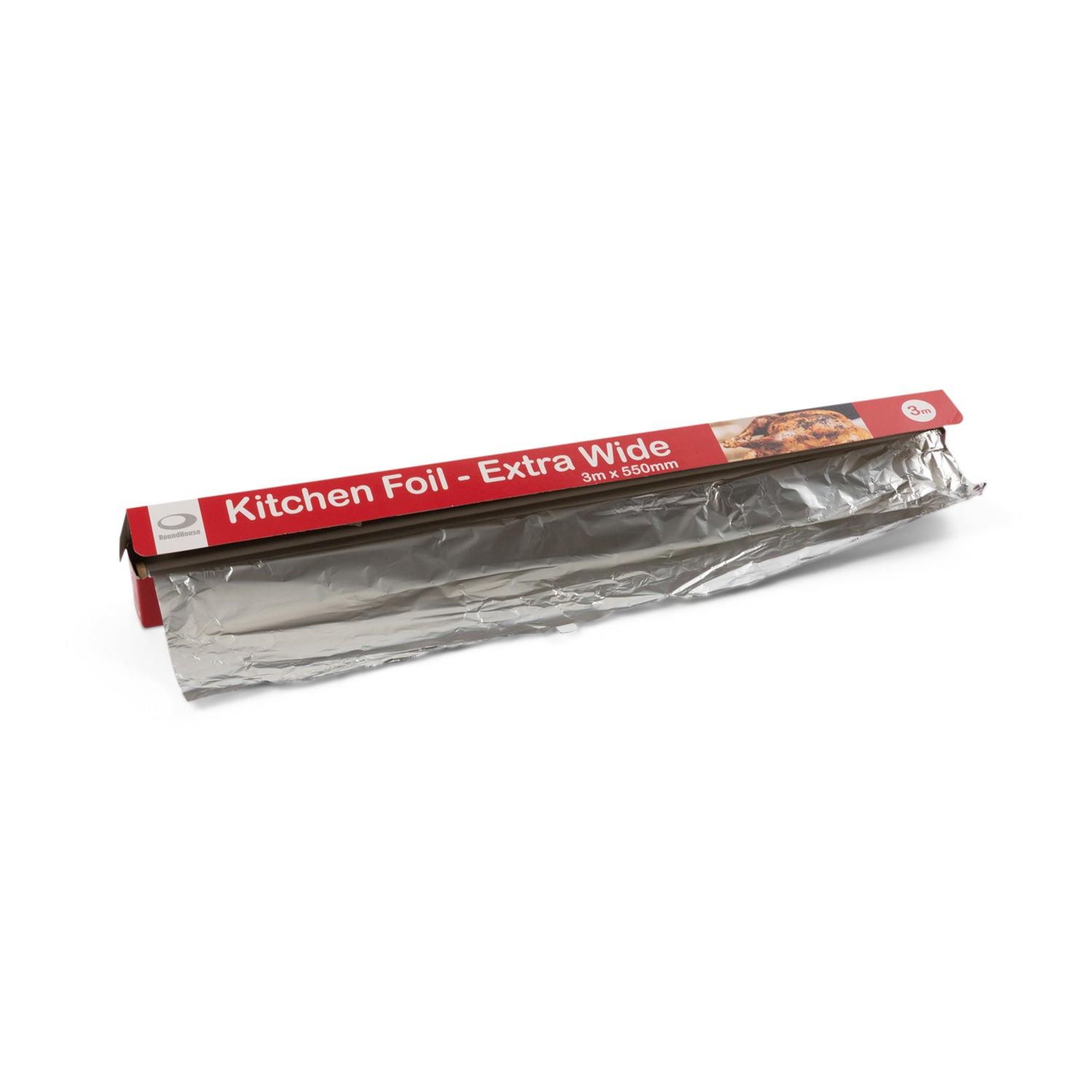 550mm x 3m Extra Wide Turkey Foil Roll - Retail | L-Pack – LPack.co.uk