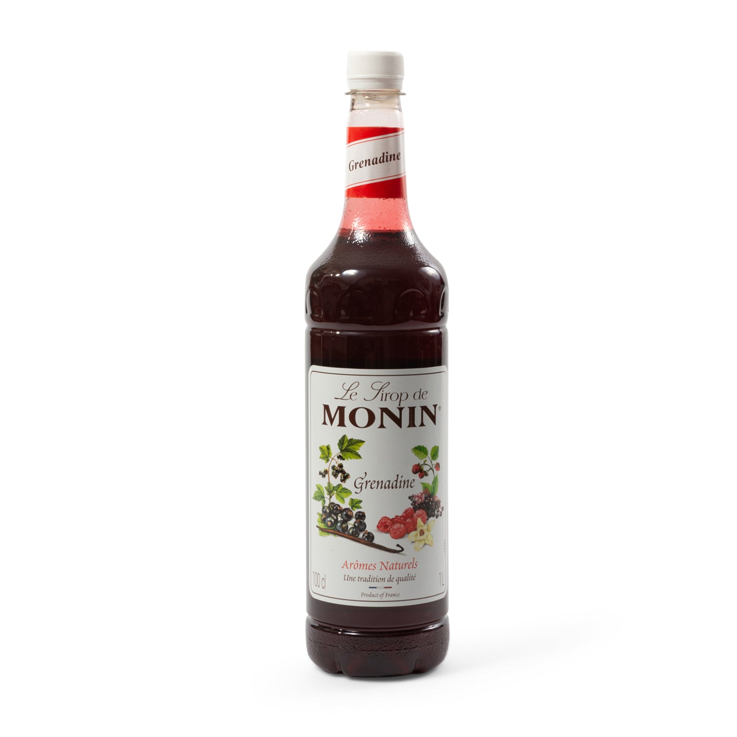 6 x Monin 1lt Grenadine Drink Syrup Ideal For Coffee Cocktails ...