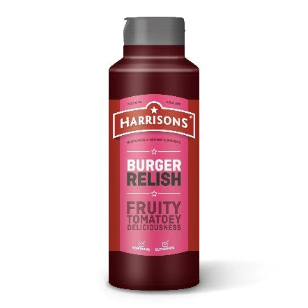 x Harrison Burger Relish (1L Bottles) | L-Pack – LPack.co.uk