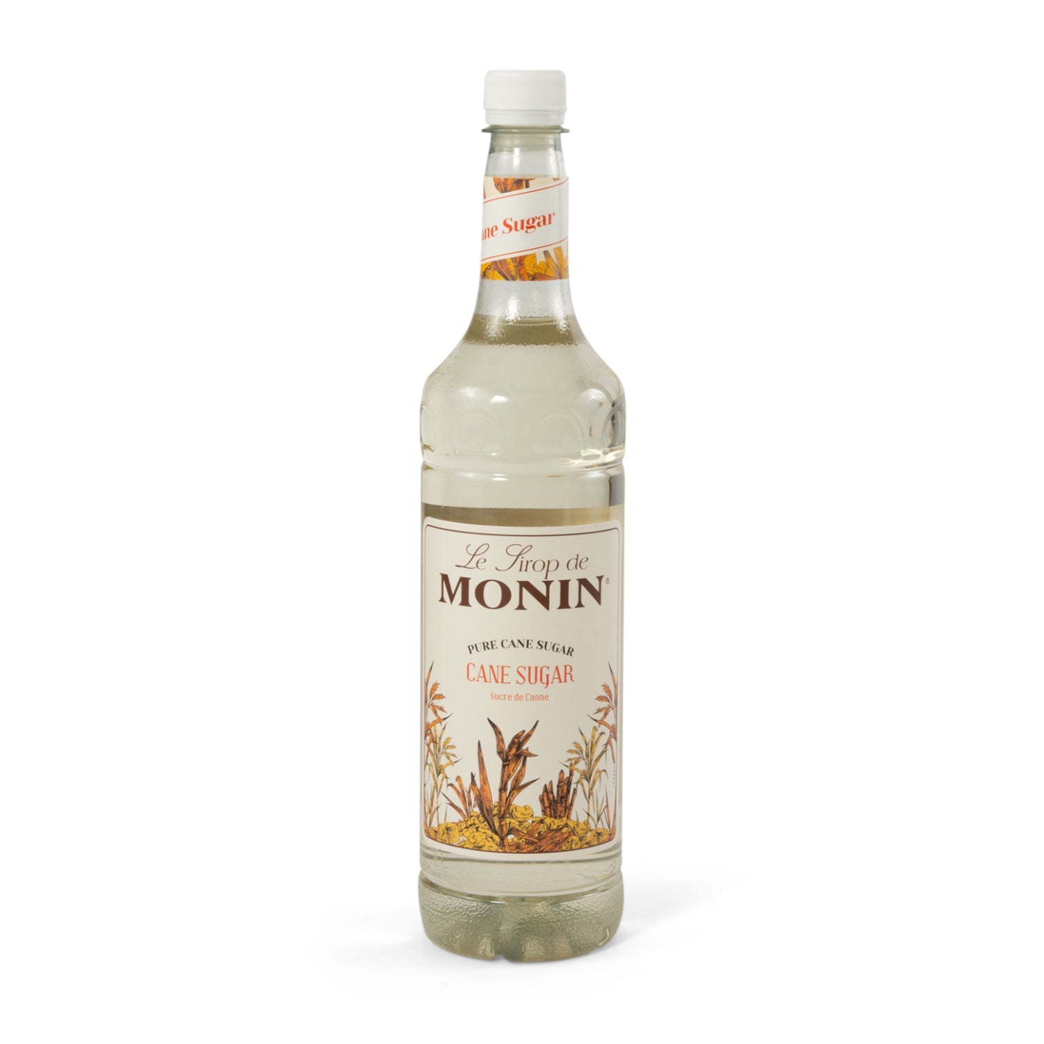 6 Bottles 1 Litre MONIN Pure Cane Sugar Drink Syrup – LPack.co.uk