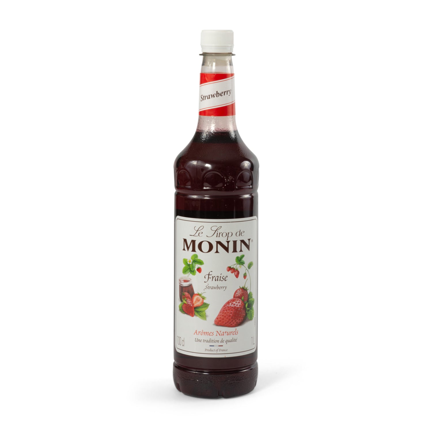 6 Bottles 1 Litre MONIN Strawberry Drink Syrup – LPack.co.uk